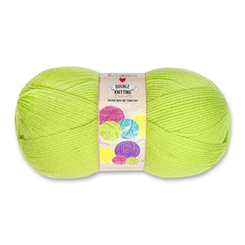 Lime Double Knit Yarn 1 x 150g | Poundstretcher