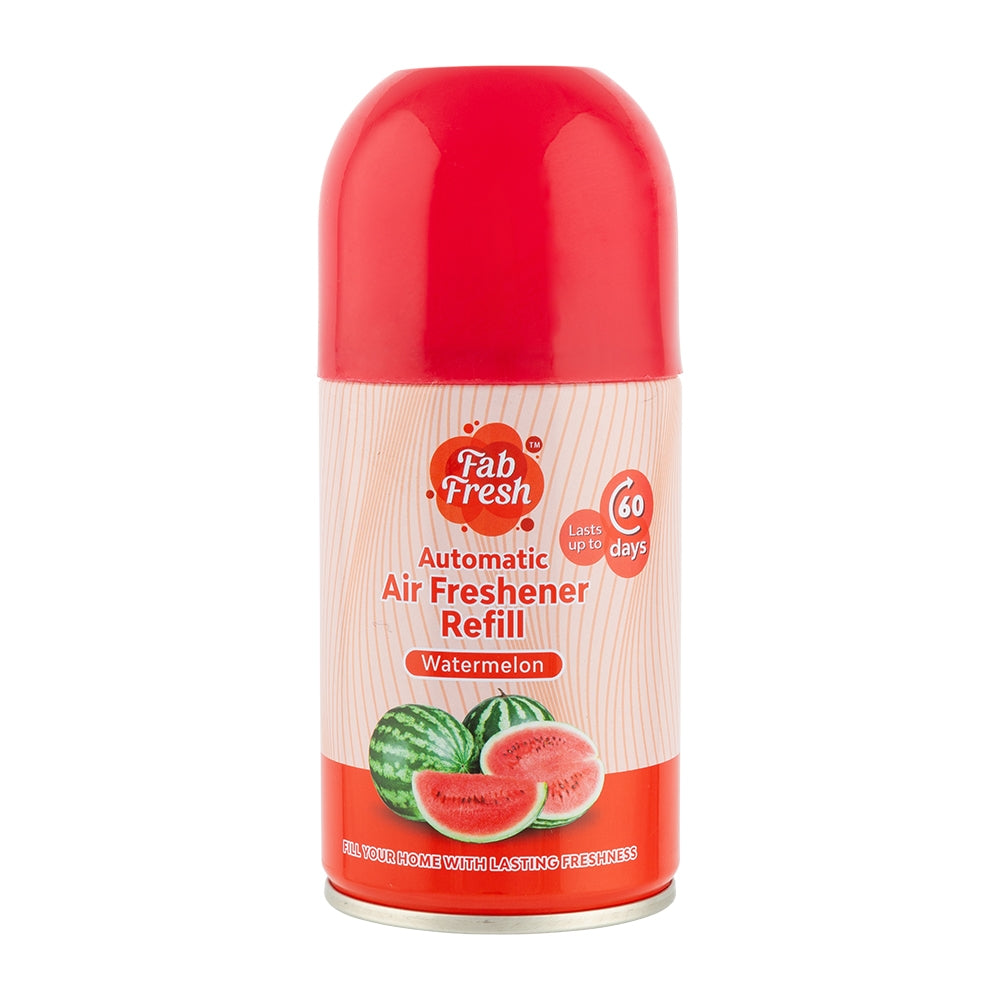 Fab Fresh Automatic Air Freshener Refill Watermelon 250ml – Poundstretcher