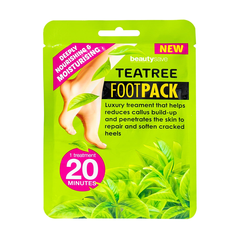 Beautysave Tea Tree Foot Pack – Poundstretcher