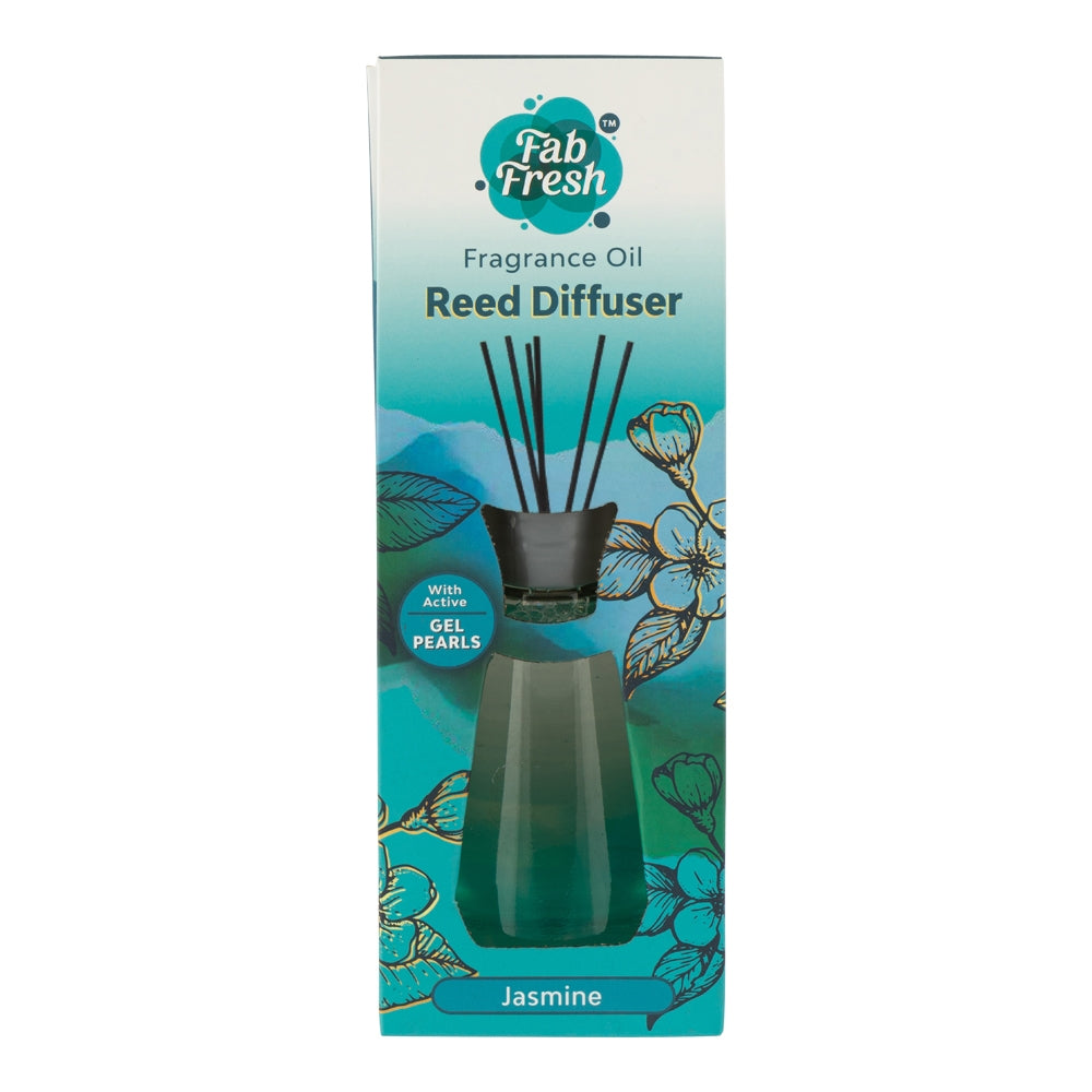Fab Fresh Reed Diffuser Jasmine 100ml | Poundstretcher