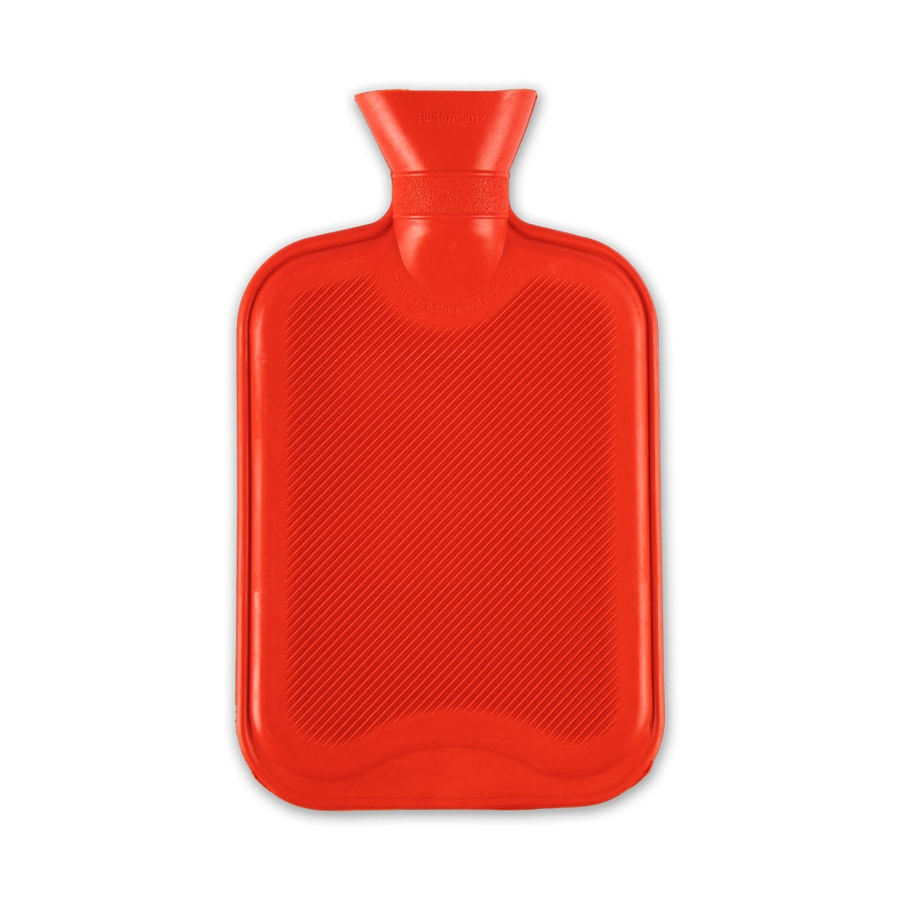 Red Hot Water Bottle 2 Litre | Poundstretcher