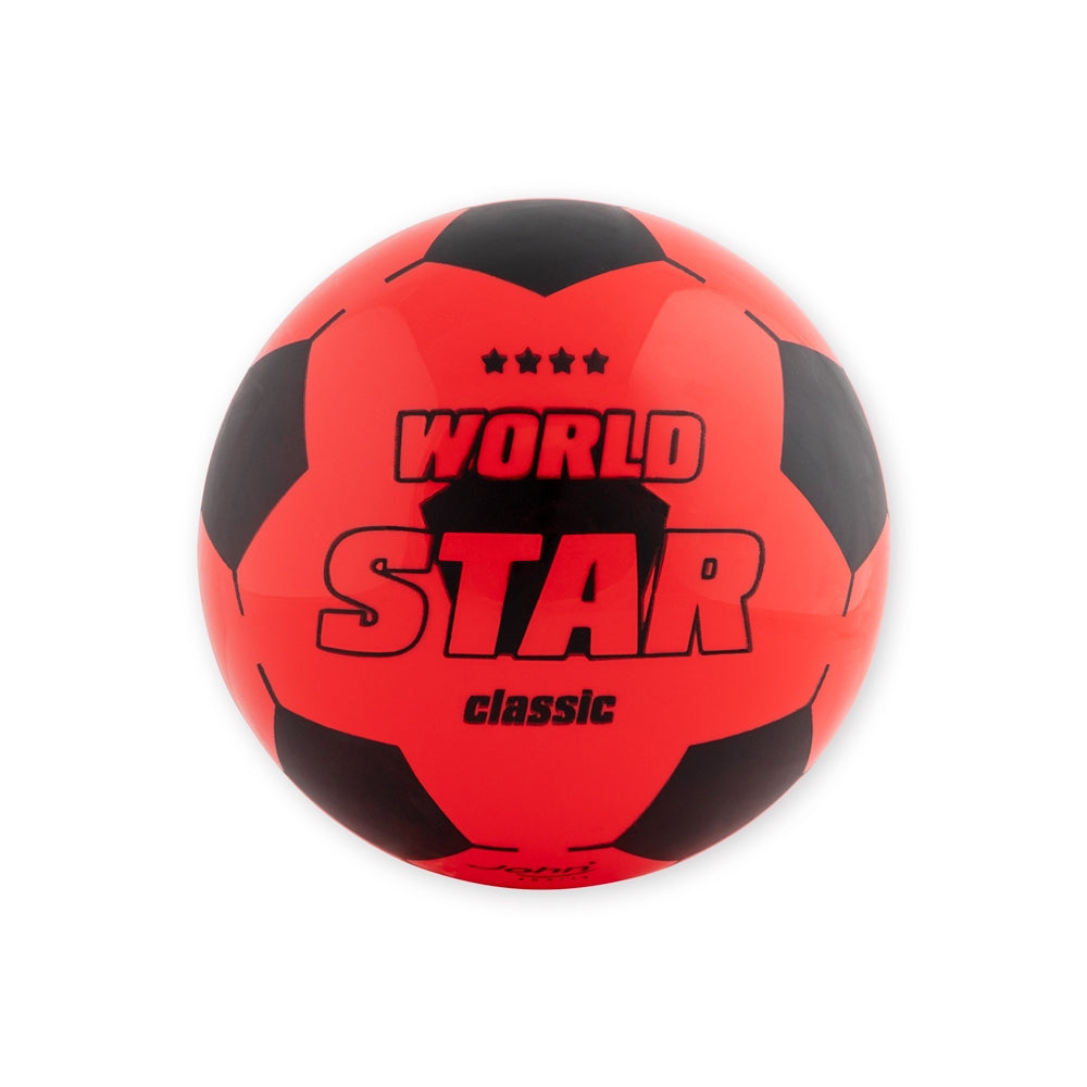 World Star Classic Kids Soft Football Red | Poundstretcher