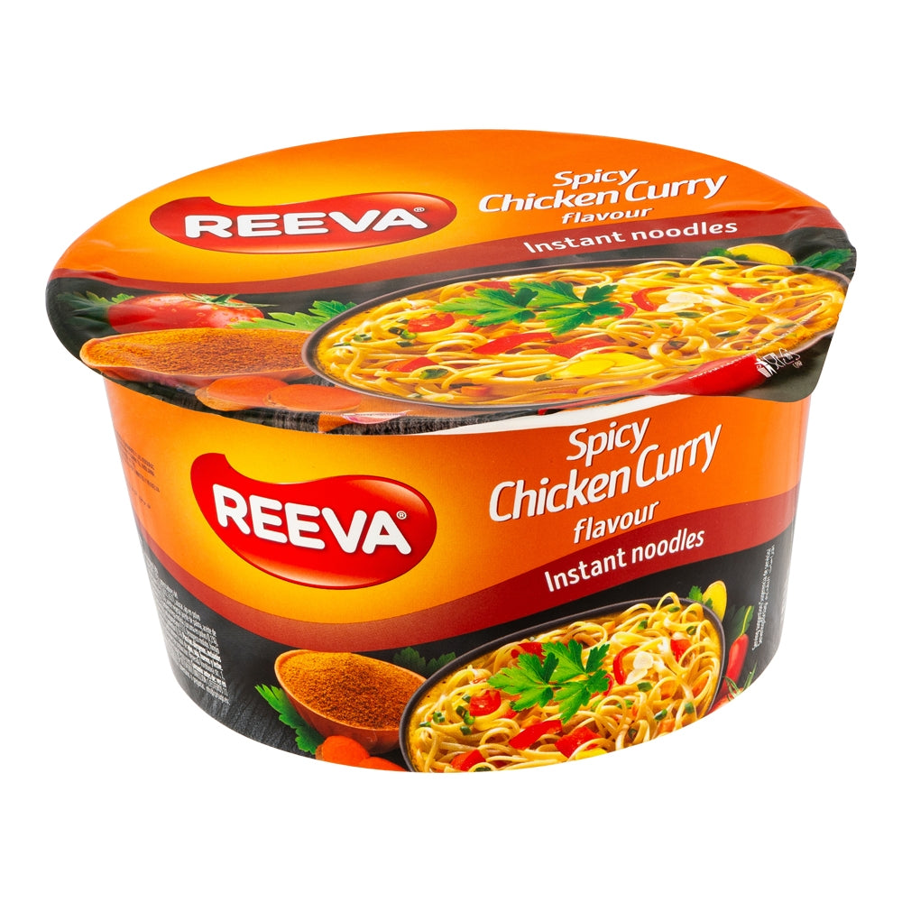 Reeva Noodles Spicy Chicken Curry 75g | Poundstretcher