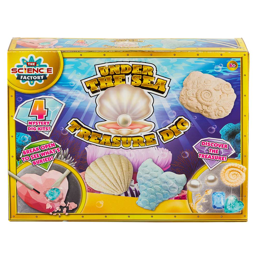 The Science Factory Under The Sea Treasure Dig Kit | Poundstretcher