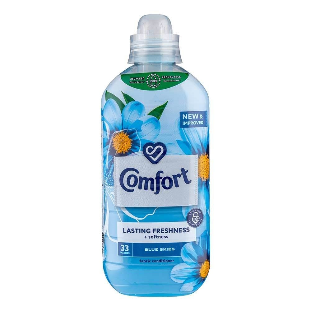 Comfort Fabric Conditioner Blue Skies 33 Washes | Poundstretcher