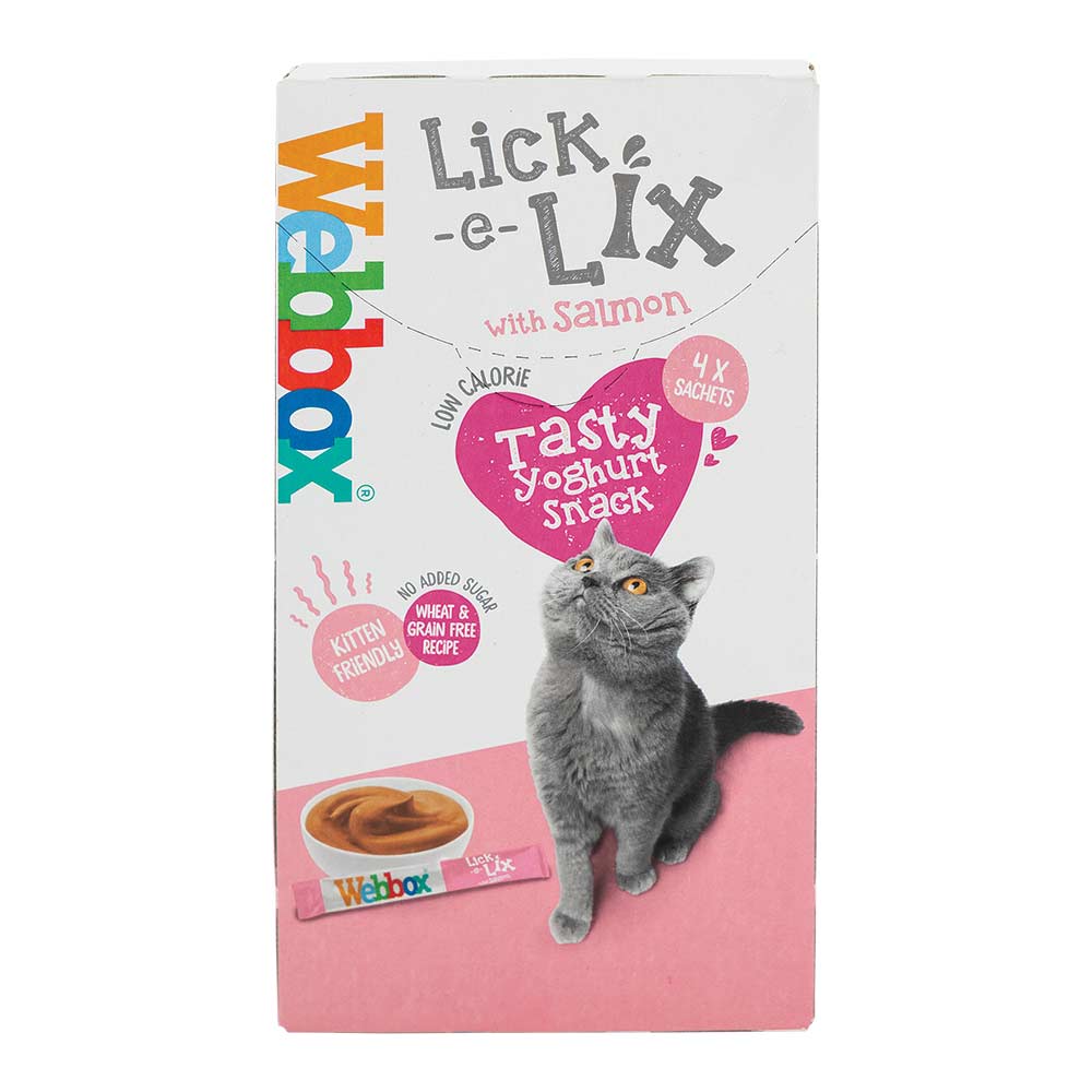 Webbox Lick-E-Lix Salmon Cat Treats | Poundstretcher