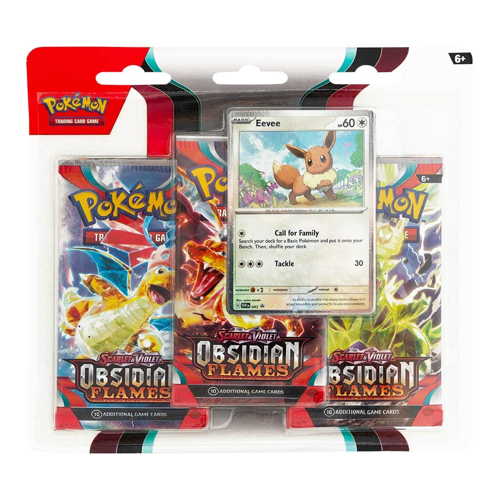 Pokemon Trading Card Game 3 Pk | Poundstretcher