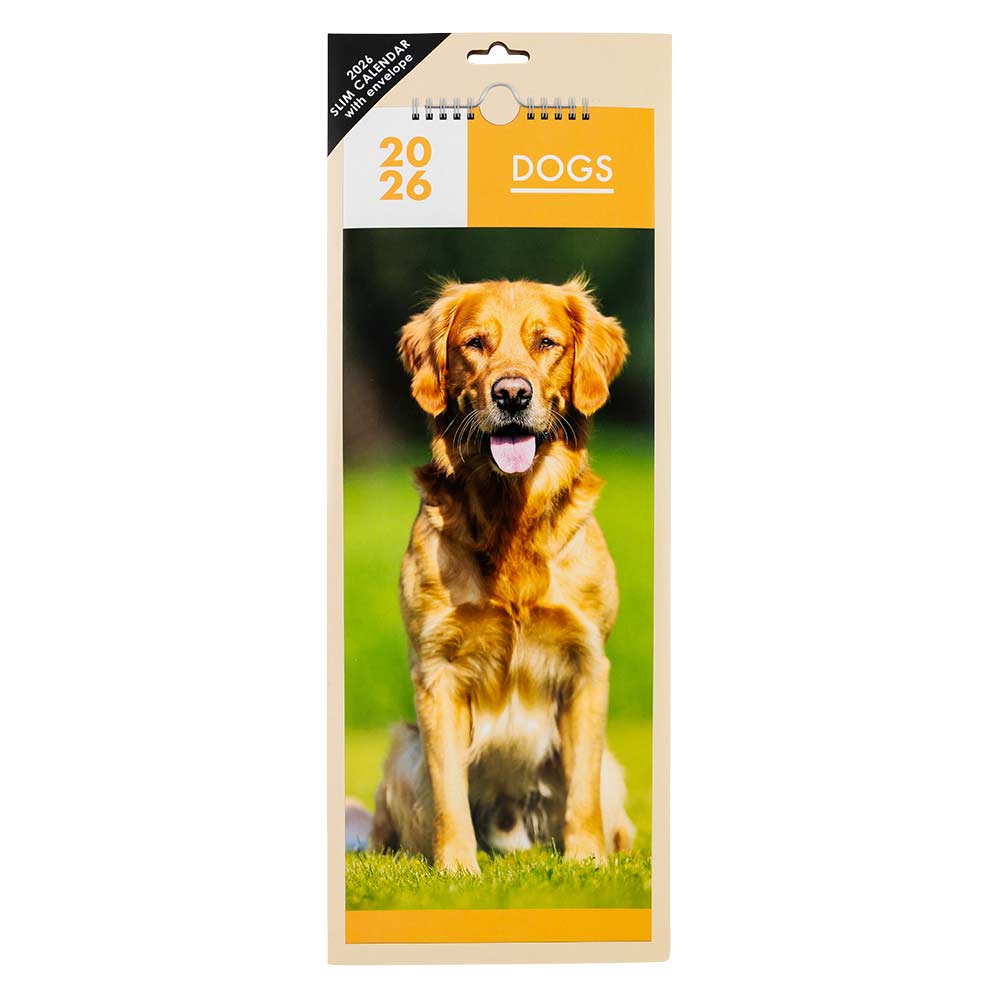 2026 Slimline Cats & Dogs Calendar | Poundstretcher